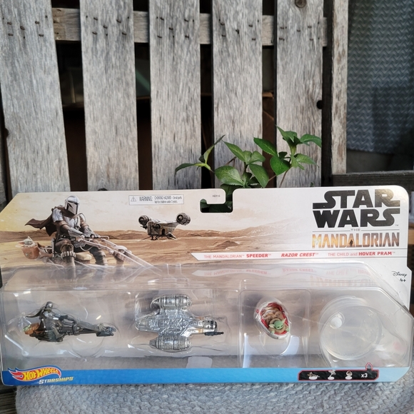 Star Wars | Toys | Star Wars The Mandalorian Starship Vehicles 3 Pack ...
